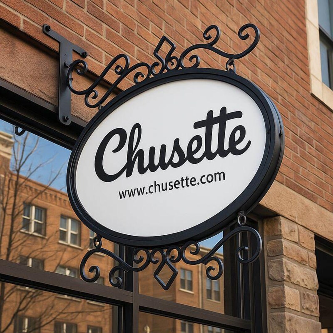 Custom Blade Sign, Storefront Sign, Salon Sign, Double Sided Sign ...