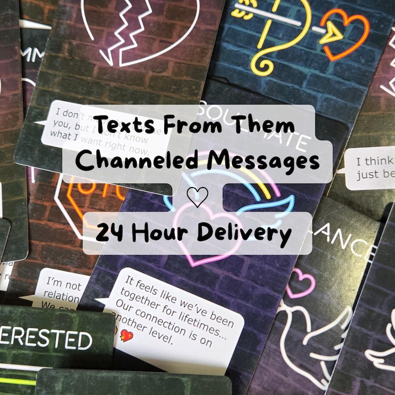 24 Hour Delivery | Text Messages From Them | Self Reading | 8 Channeled ...
