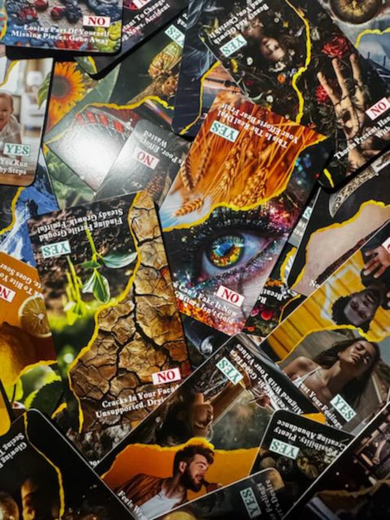 Yes, No or Maybe 8 Card Oracle Pull, Any Question, Any Topic, Psychic ...