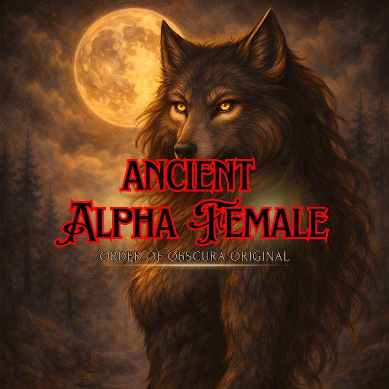 Ancient Alpha Female Werewolf Spirit Companion - an Order of Obscura ...