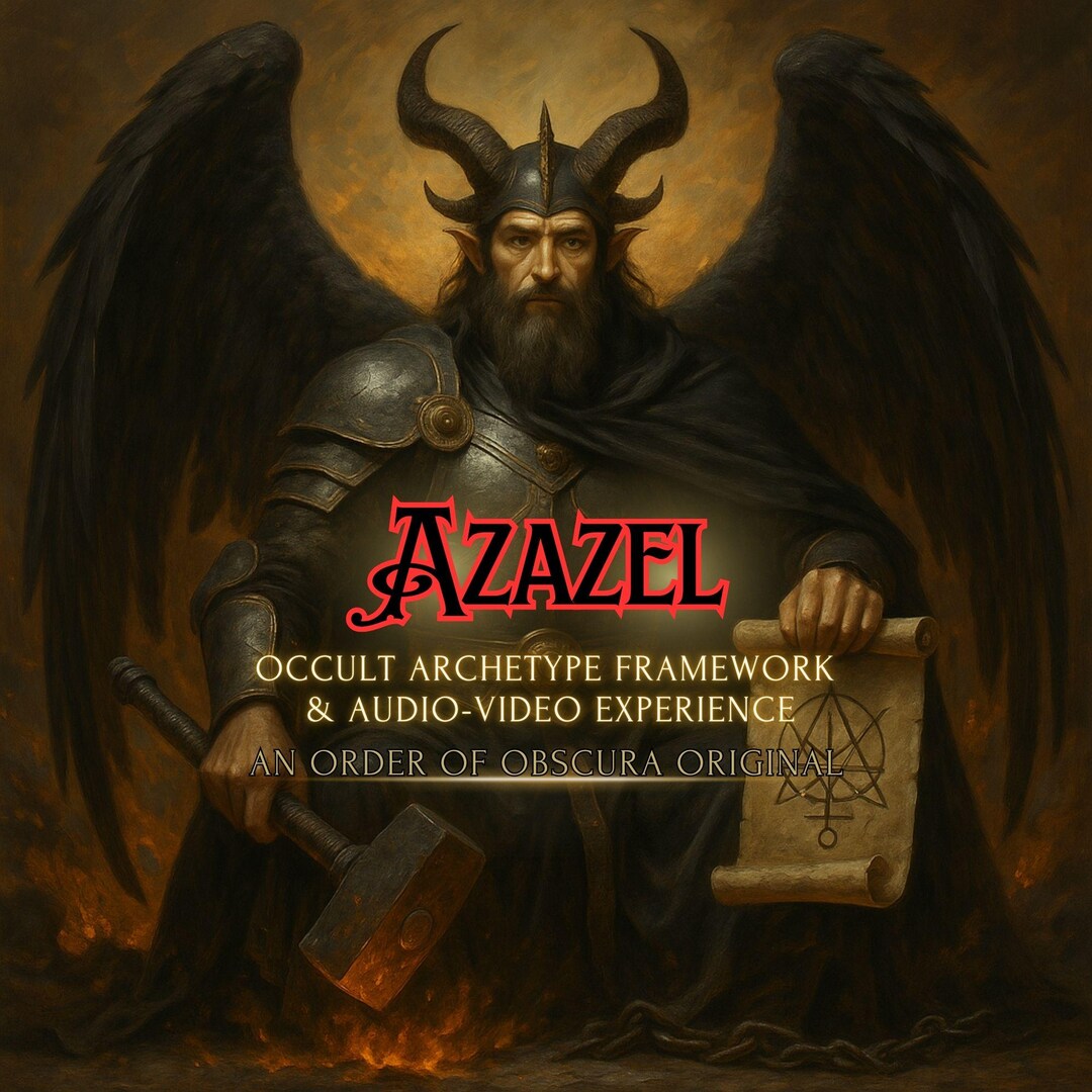 Azazel Occult Archetype Framework - an Order of Obscura Original - Etsy
