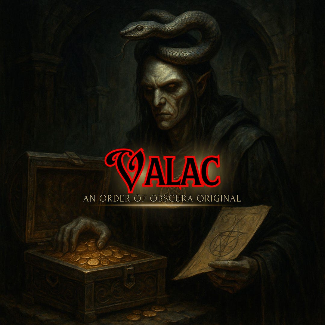Valac Demon Attunement for Wealth, Self Mastery & Power, Includes Audio ...