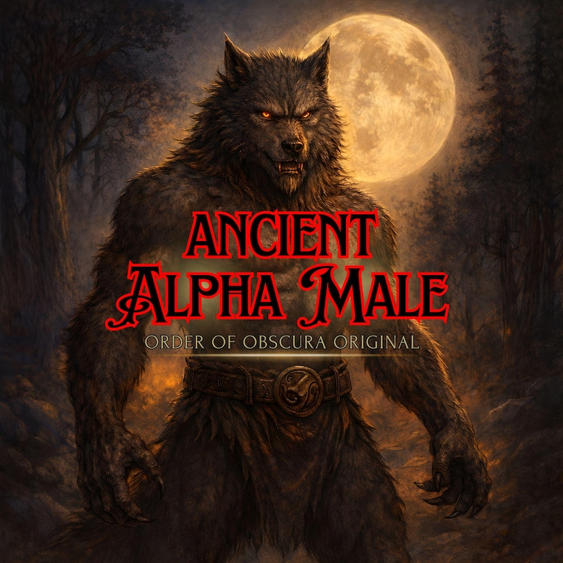Ancient Male Alpha Werewolf Spirit Companion - an Order of Obscura ...