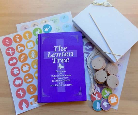 DIY the Lenten Tree SMALL Ornament Size Follows Book by | Etsy