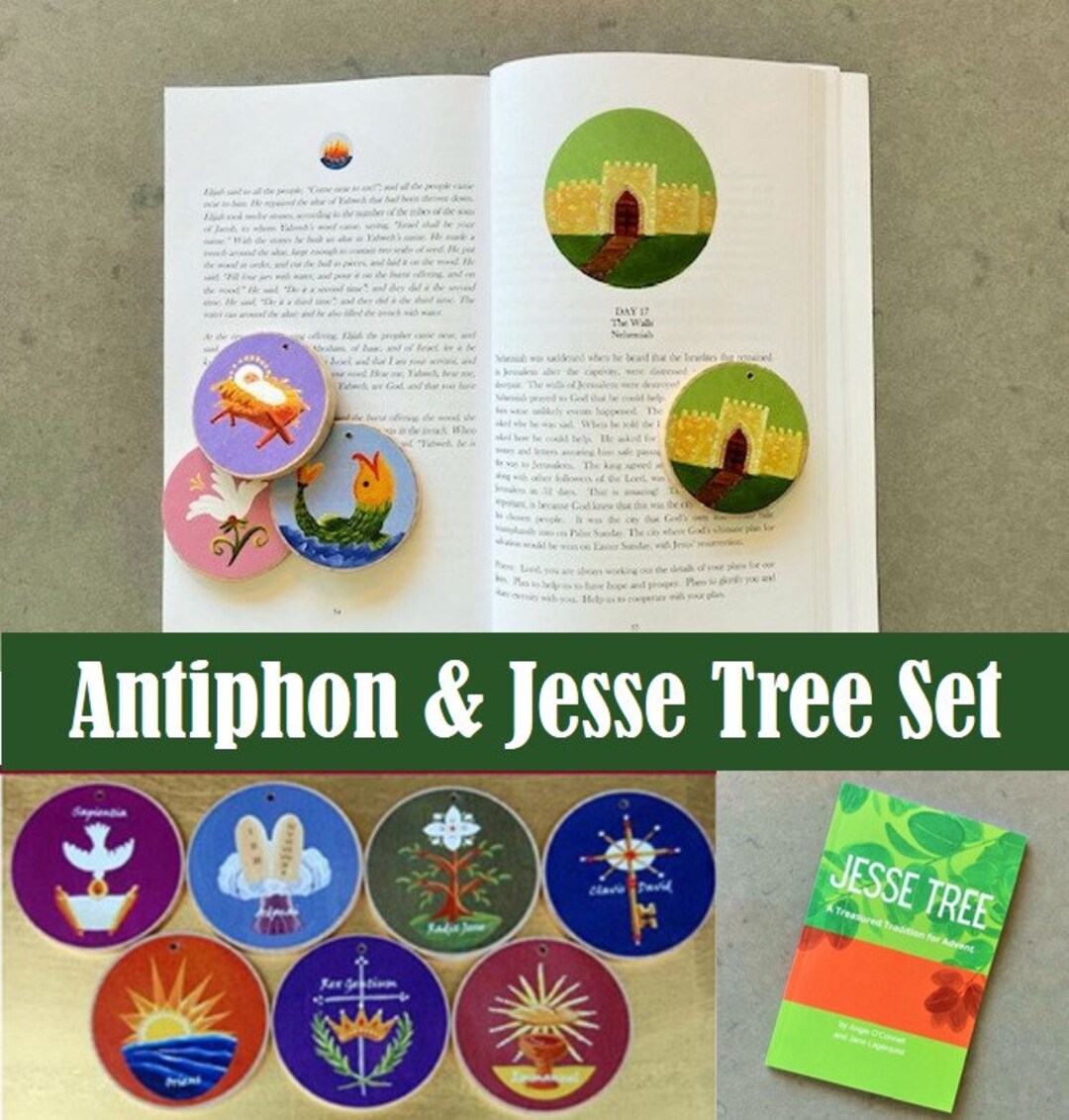 Advent Set - Antiphons, New Storybook, and Jesse Tree Set - READY TO ...