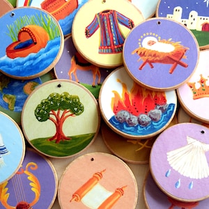 Jesse Tree Ornaments - Etsy