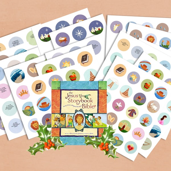 Jesus Storybook Jesse Tree Printable - Etsy