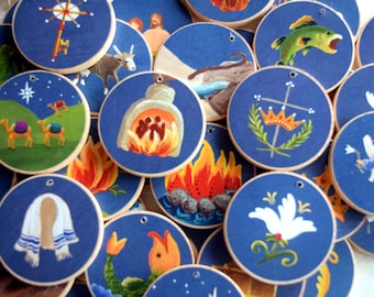 Advent Jesse Tree - Etsy