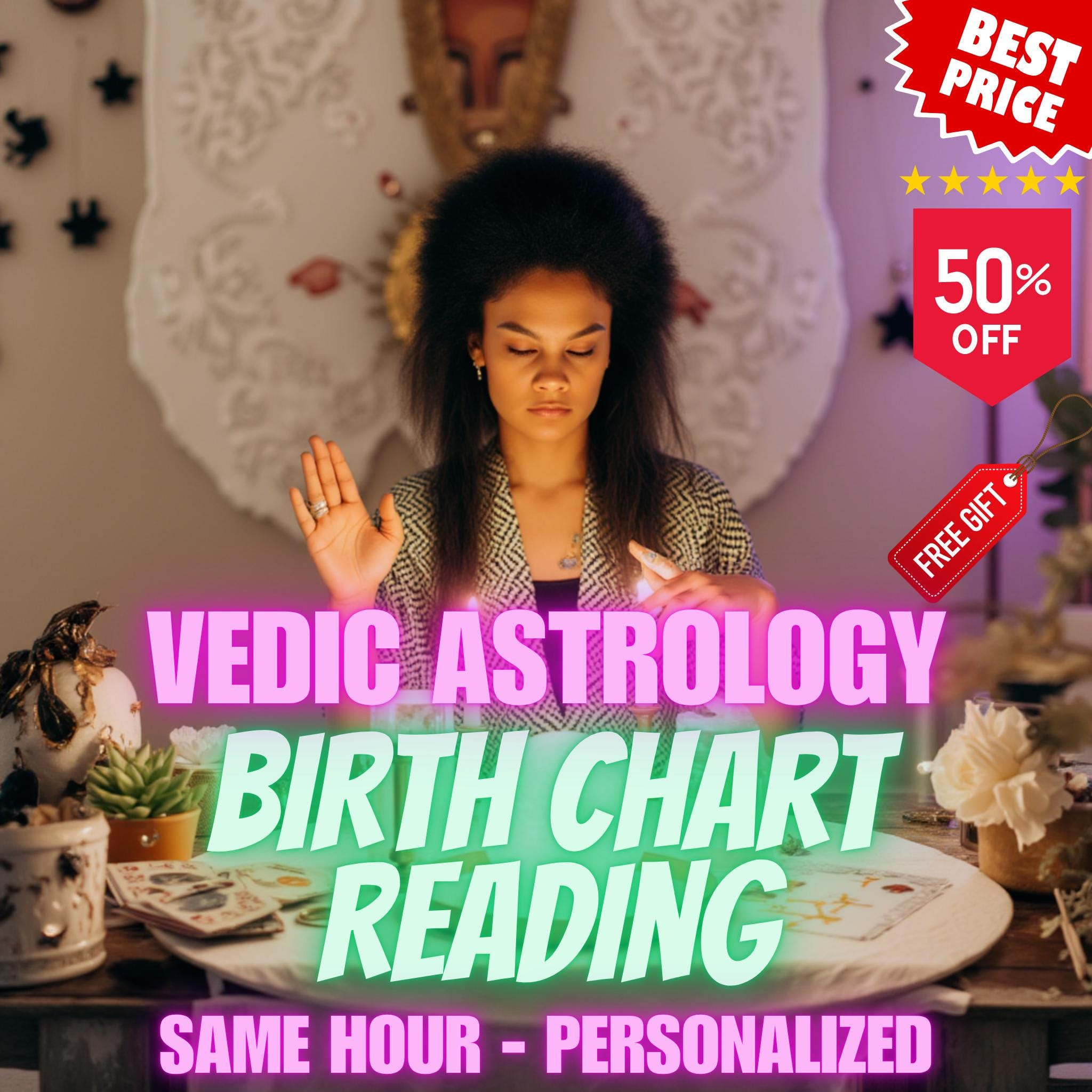 Vedic Astrology Birth Chart Reading: Natal Karma & Life Themes (PDF ...