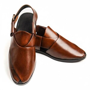 Cultural Handmade Peshawari Chappal, Men's Traditional Sandals, Gift ...