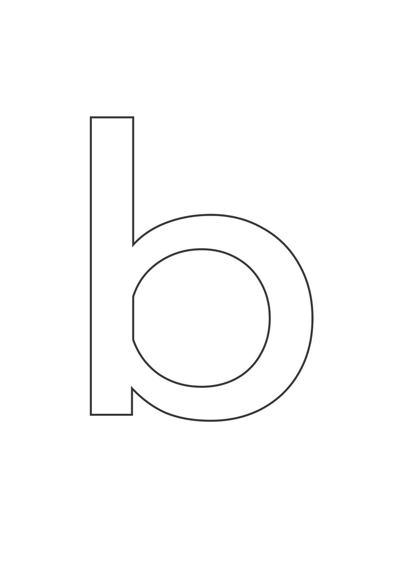 Printable English Alphabet and Numbers, Uppercase and Lowercase Letters ...