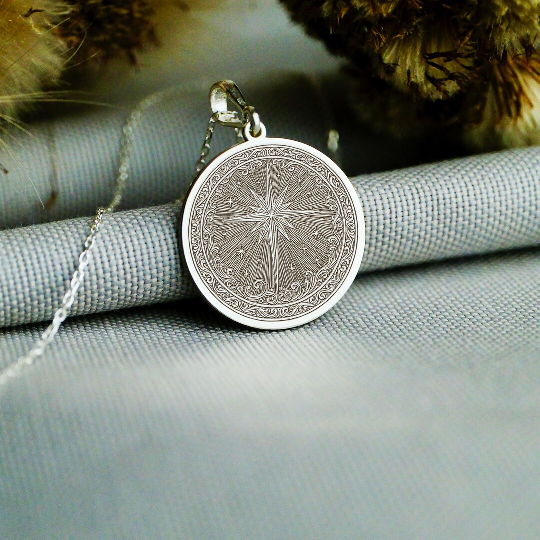 Star of Bethlehem Pendant – Sterling Silver Nativity Necklace ...