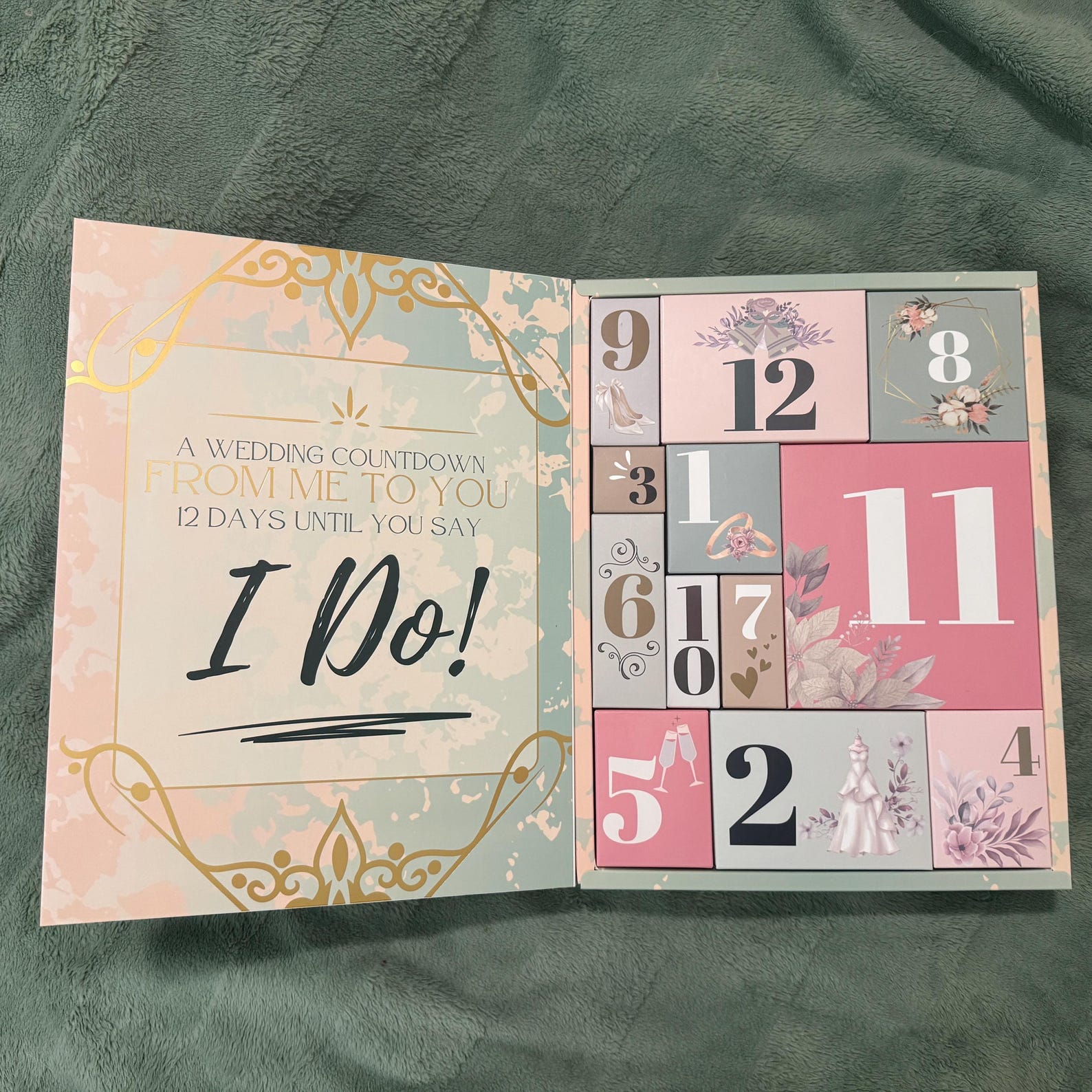 Wedding Advent Calendar | Bride Advent Calendar | Bridal Countdown ...