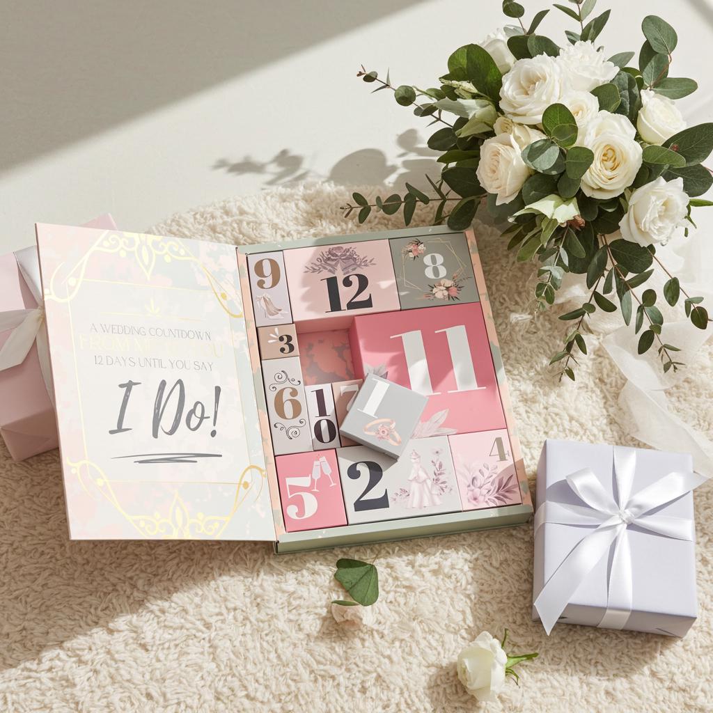 Wedding Advent Calendar | Bride Advent Calendar | Bridal Countdown ...