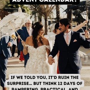 Wedding Advent Calendar | Bride Advent Calendar | Bridal Countdown ...