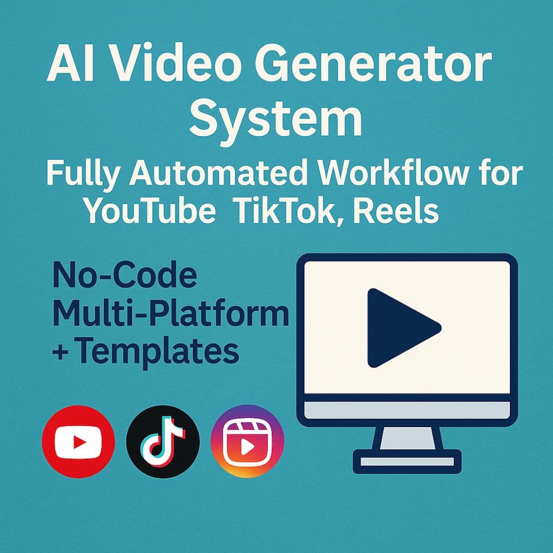 AI Video Generator System • Fully Automated Workflow for Youtube Short ...