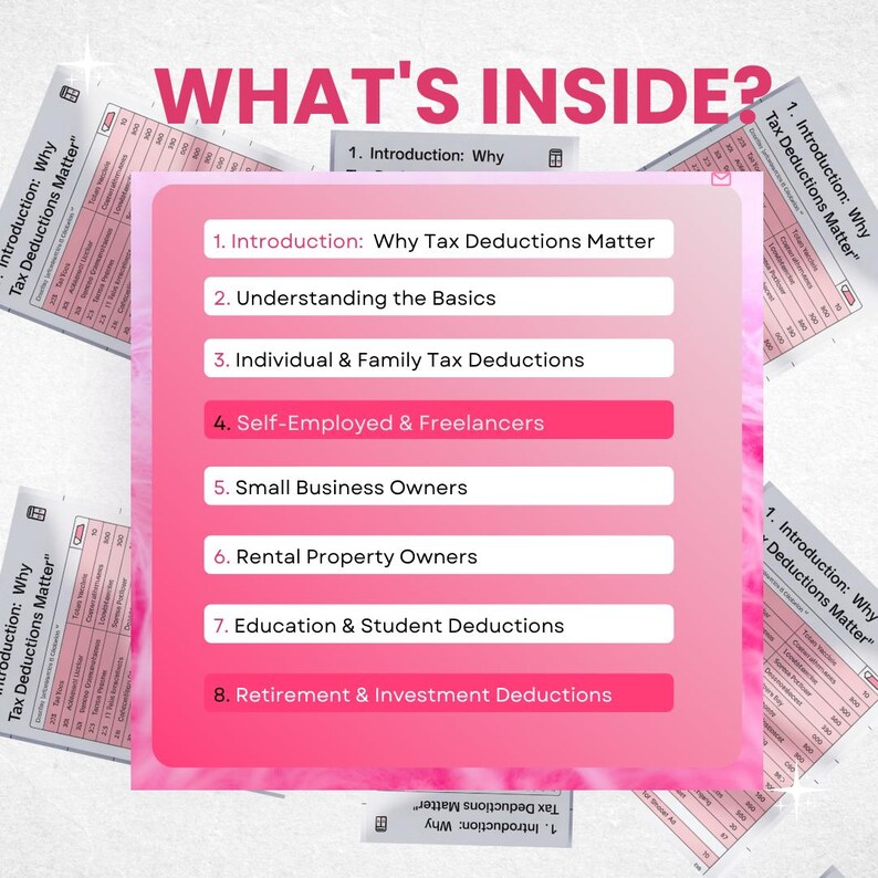 The Ultimate Tax Deduction Checklist | Digital Download | Maximize Your ...