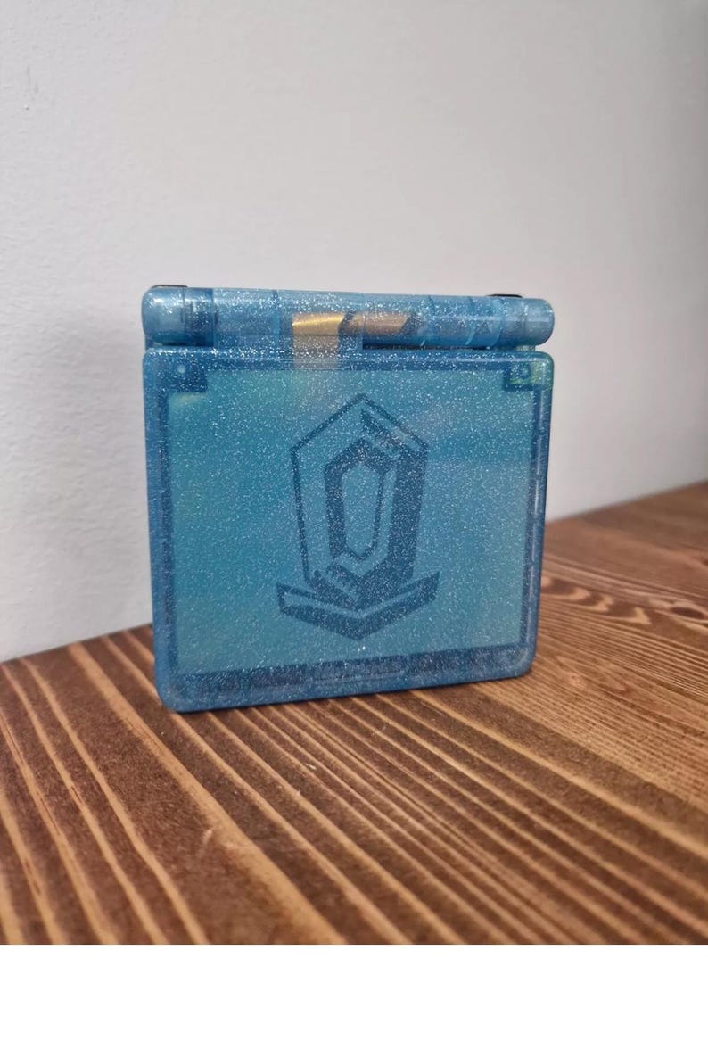 Pokemon Crystal Gameboy Advance SP Console Suicune GBA Nintendo IPS V5 ...