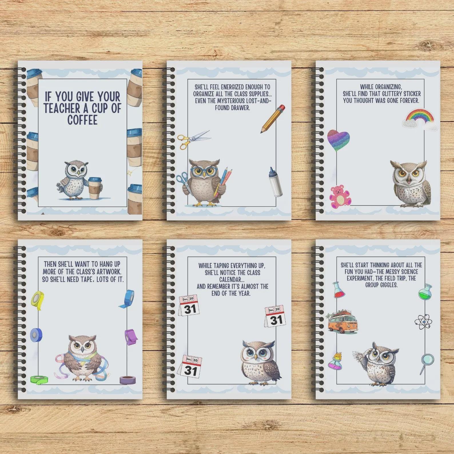 Teacher Appreciation Gift Book Template: Editable Canva Design (digital ...