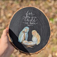 Original Hand-crafted Christmas Nativity Night Light - Etsy