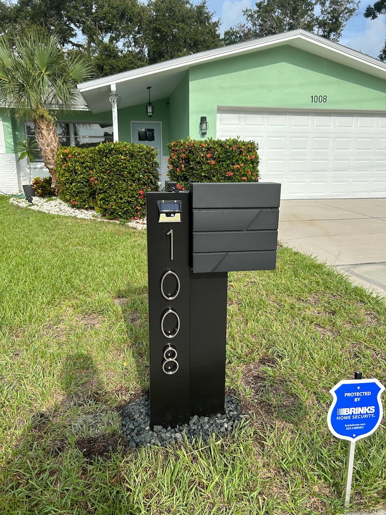 Mailbox Model TRADITIONAL 5.0. Mailbox With Modern Style. Personalized ...