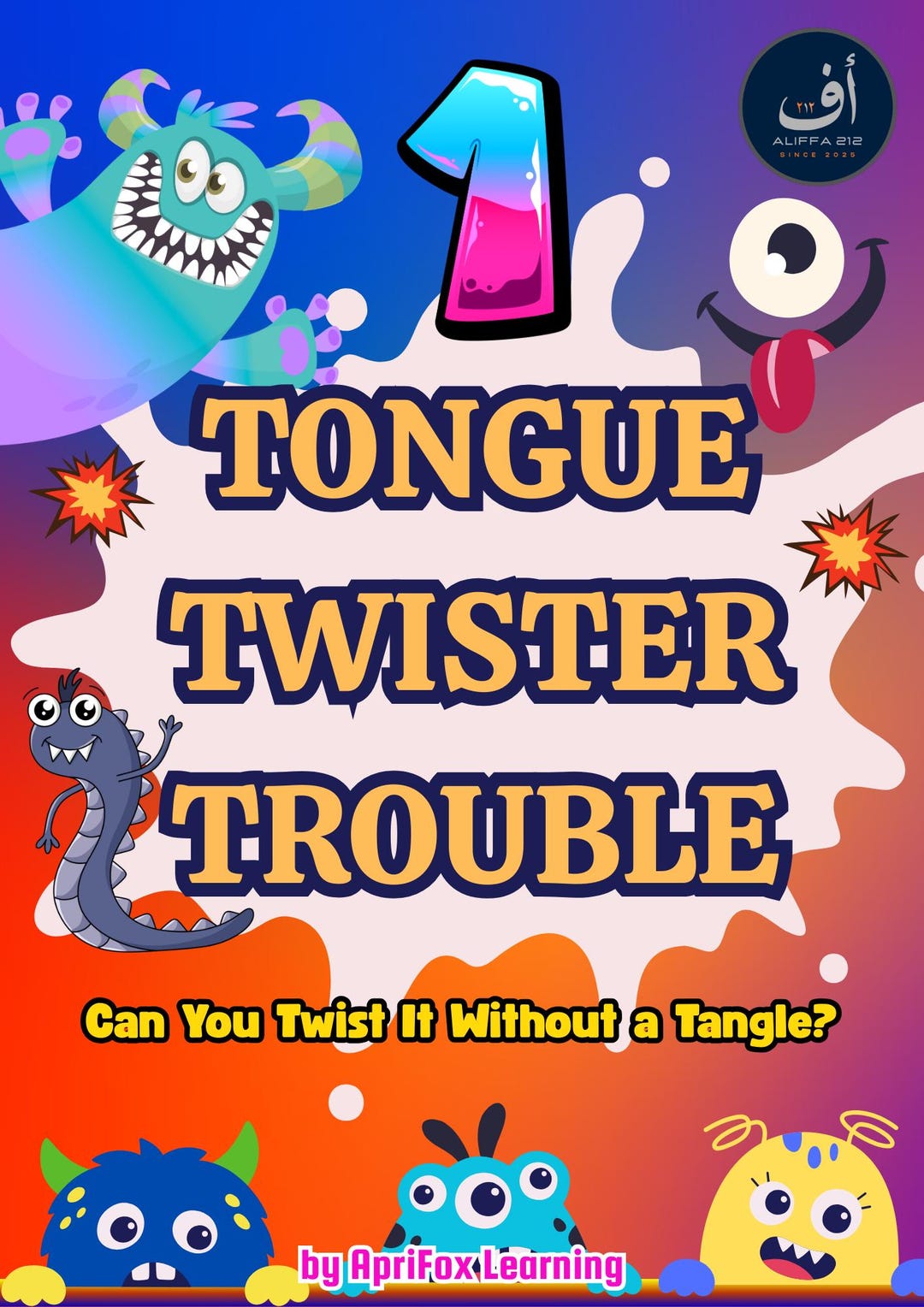 AFAB001 Twister Tongue Trouble Book 1 – Speech Practice for Kids ...