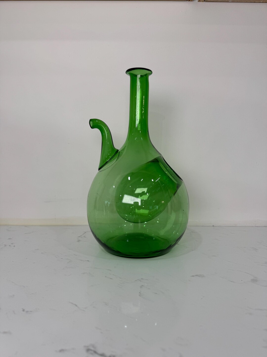 1960s Hand Blown Italian Wine Decanter/cooler - Etsy