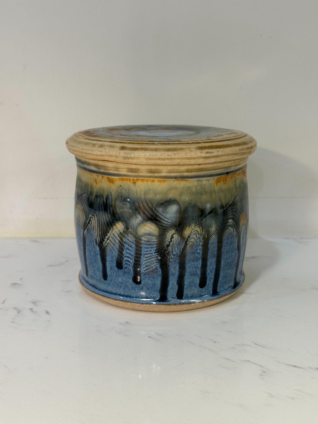 Handmade Studio Pottery French Style Butter Dish - Etsy