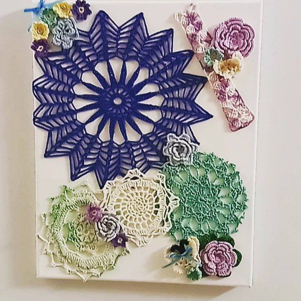 Lace Wall Decor - Etsy