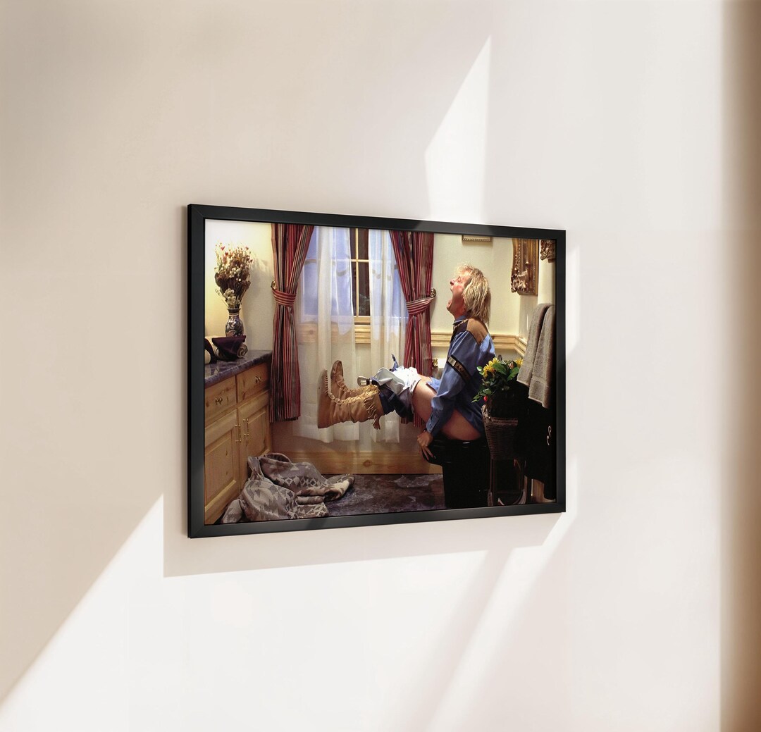 Dumb and Dumber Movie Poster, Funny Bathroom Wall Art Print, Harry ...