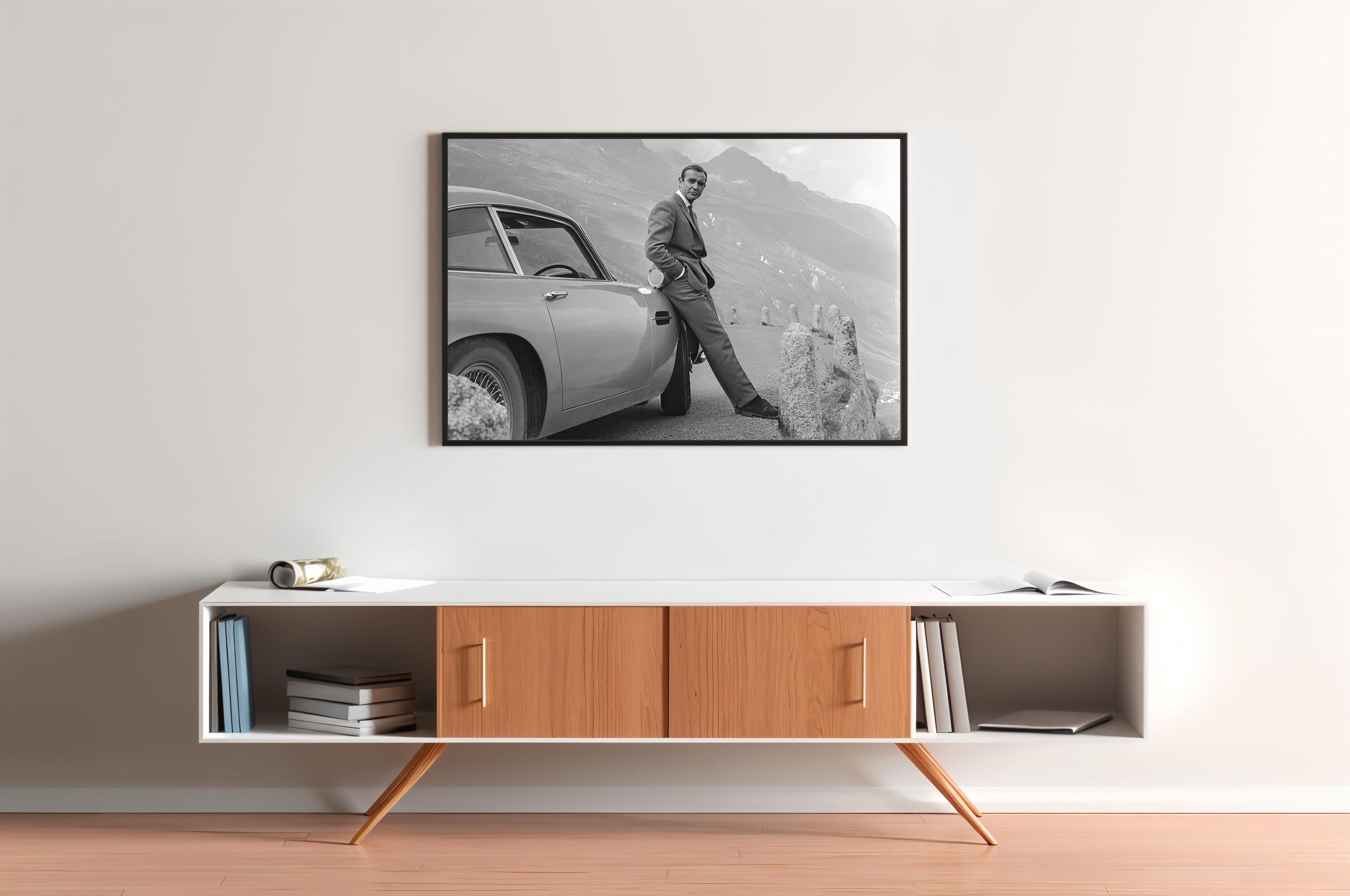 Sean Connery James Bond Print, 70s Retro Wall Art (digital Download) - Etsy