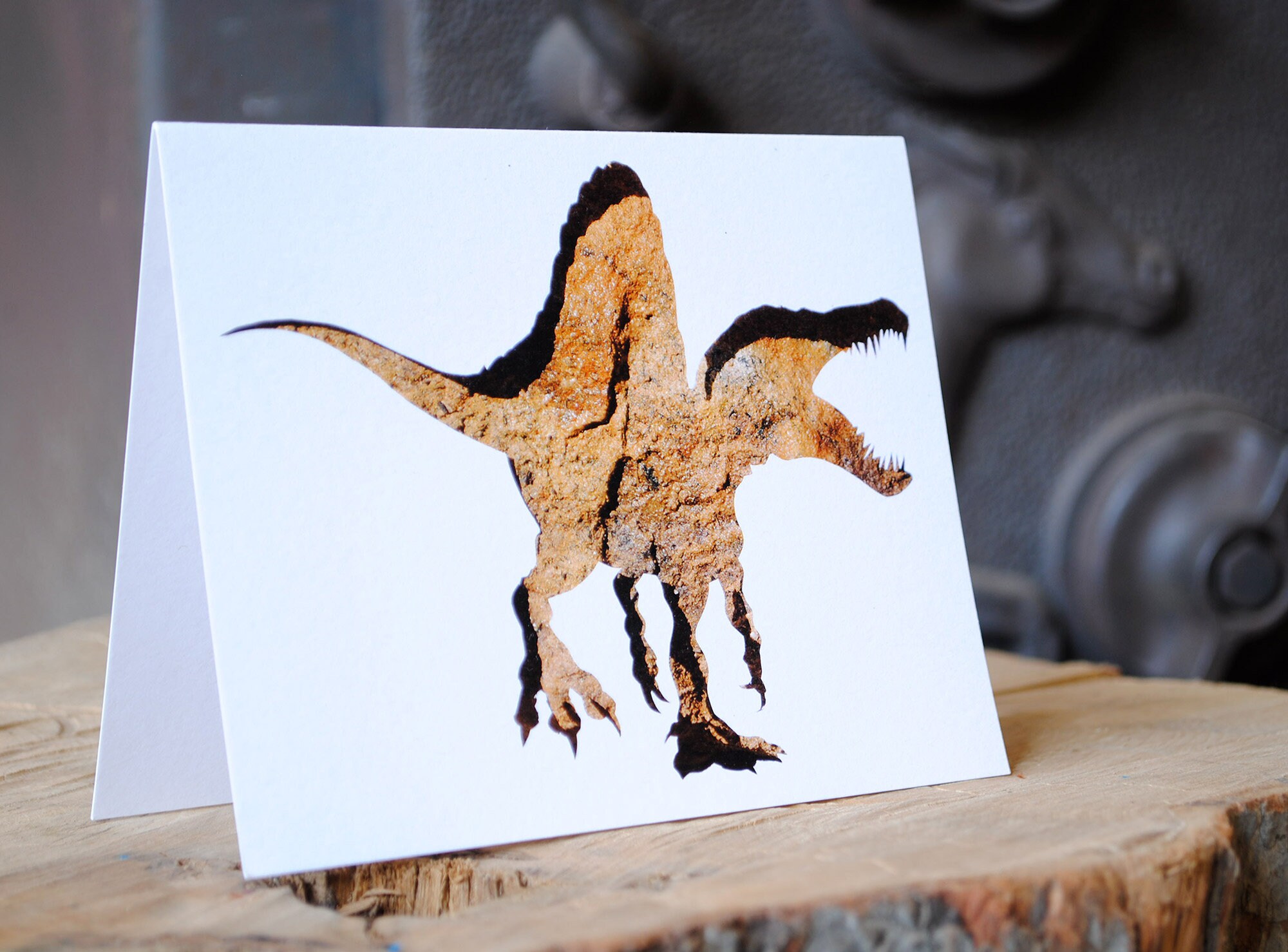 Spinosaurus Dinosaur Card Kids Prehistoric Dinosaur Cards - Etsy