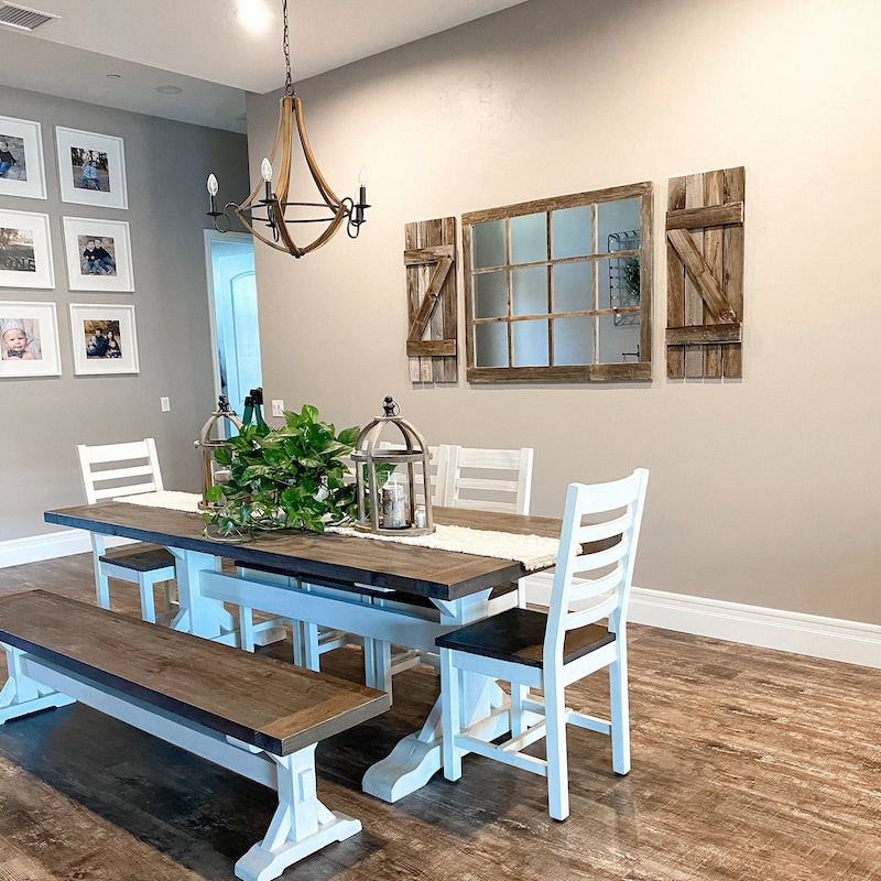 Farmhouse Mirror - Etsy