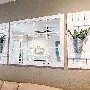 Farmhouse Mirror - Etsy