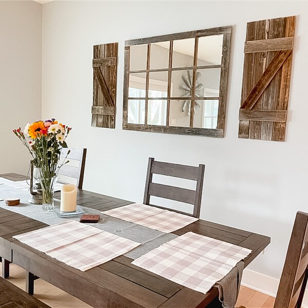 Window Mirror With Shutters - Etsy