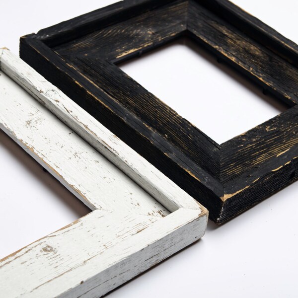 Rustic White Frame - Etsy