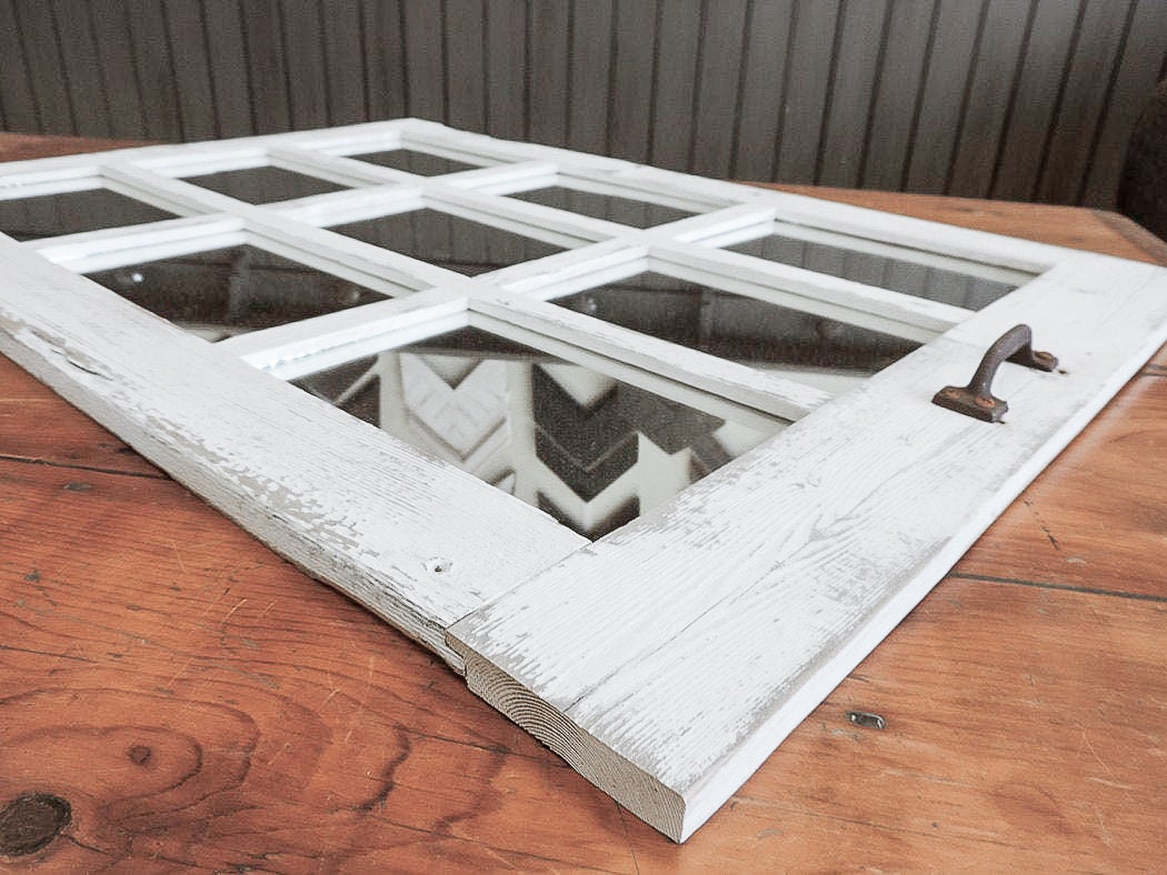 Mirror Wall Decor Window Mirror Rustic Window Mirror Rustic | Etsy