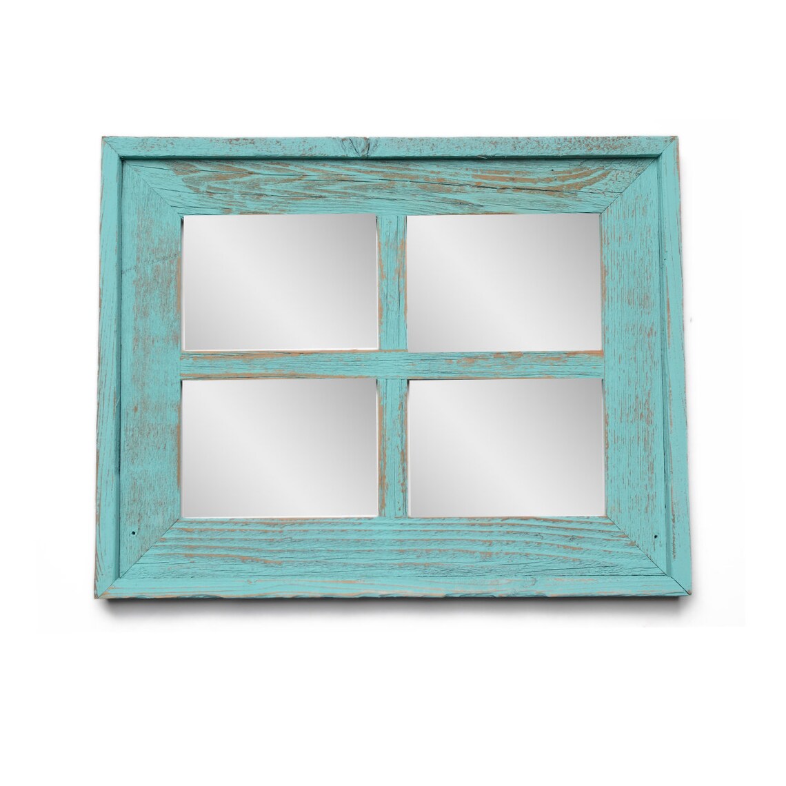Farmhouse Wall Decor Window Mirror-rustic Window Mirror - Etsy