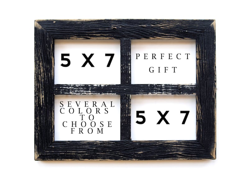2 5x7 Barn Window Collage Picture Frame-christmas - Etsy