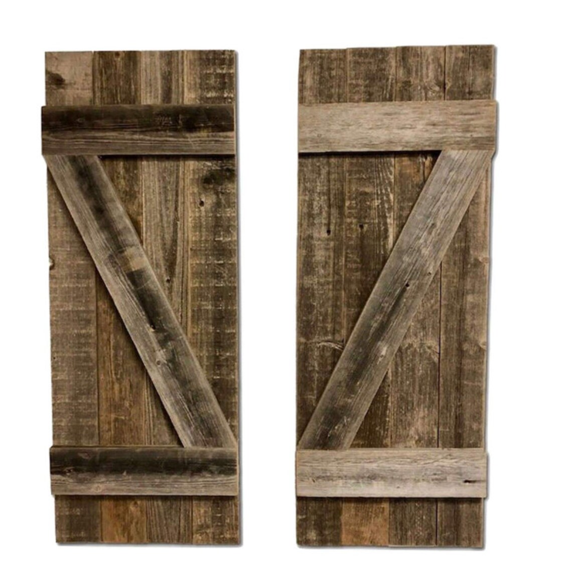 8 Pane Shutters Set for the 8 Pane Window Mirror SHUTTERS - Etsy