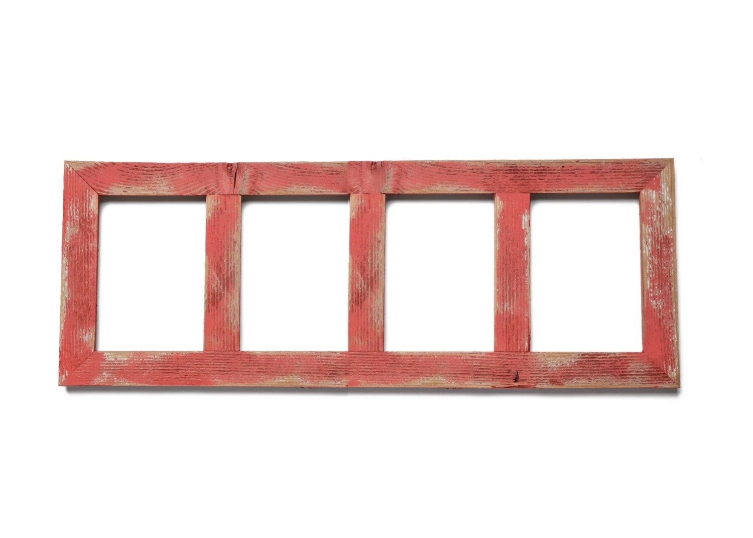 4 Hole 4x6 Collage Multi Opening Picture Frame-rustic Picture - Etsy