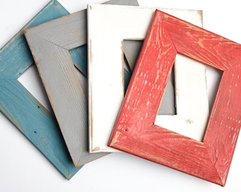 Distressed Emily Frame Wood Picture Frames Picture Frames - Etsy