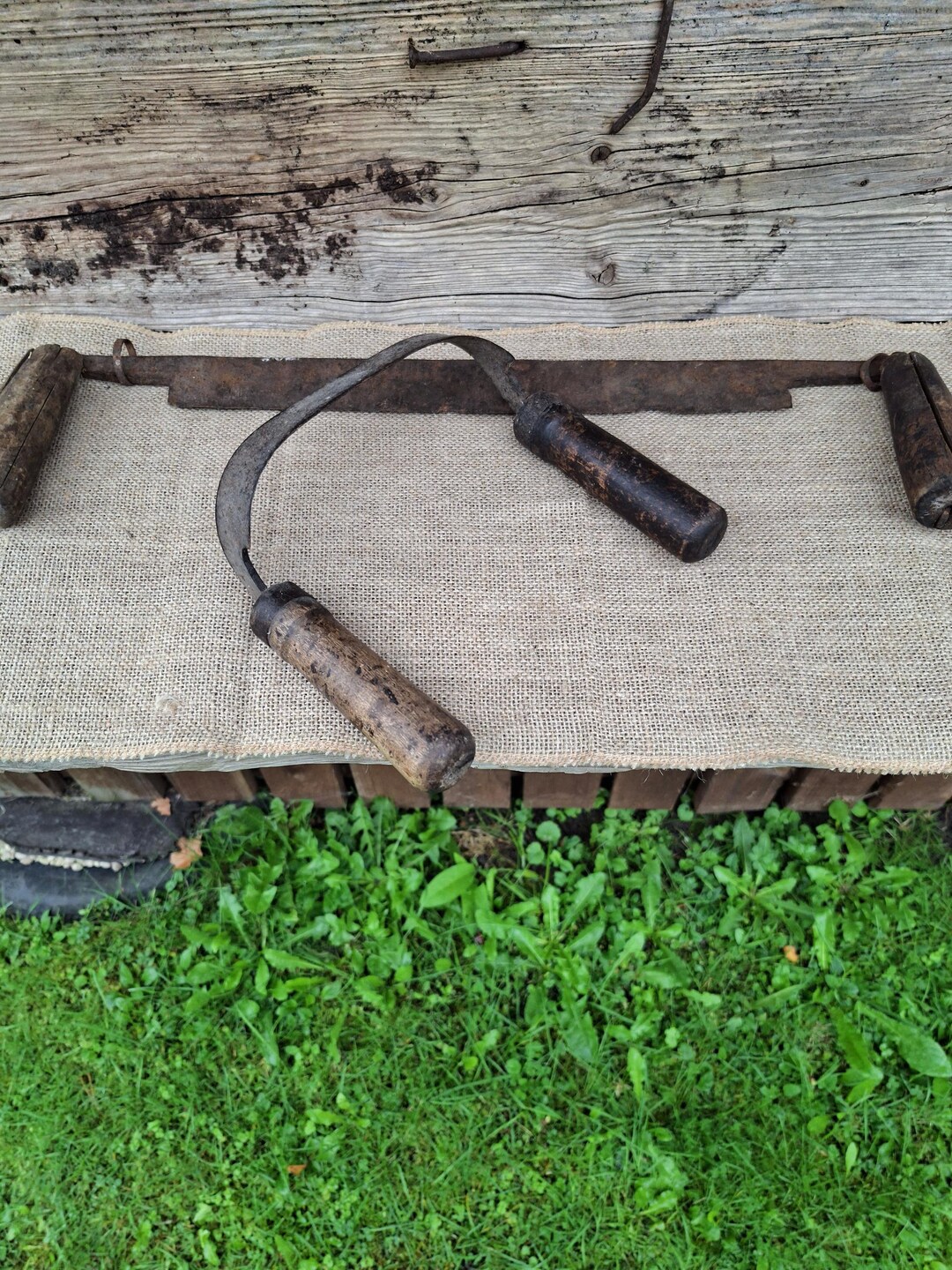 Vintage Retro Carpenter's Wood Bark Stripper Scraper Antique Tool ...