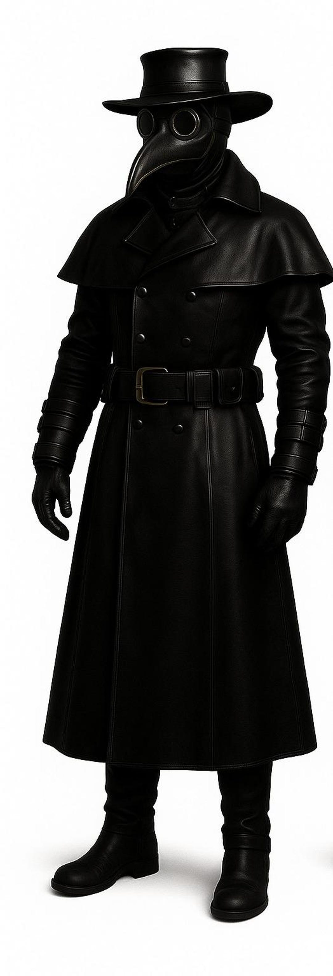 Handmade Cow Leather Plague Doctor Coat: Medieval Renaissance Costume ...