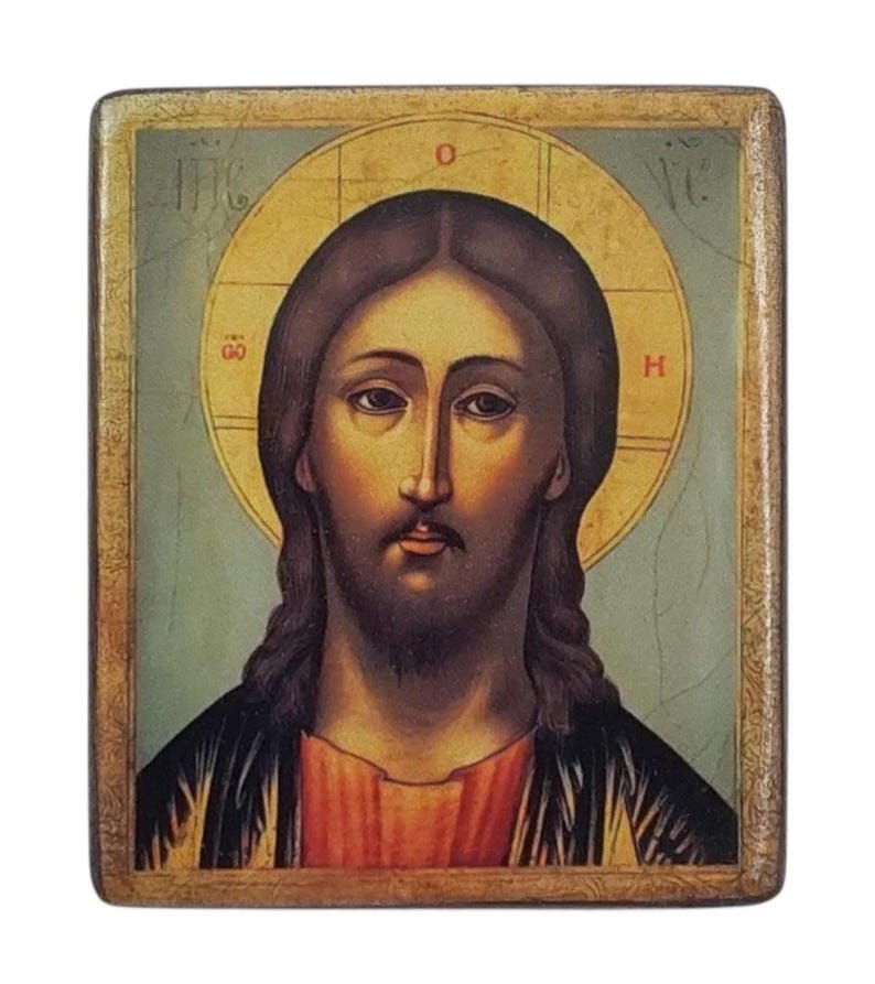 Jesus Christ Orthodox Icon on Wood – Handmade Christian Gift – Small - Etsy