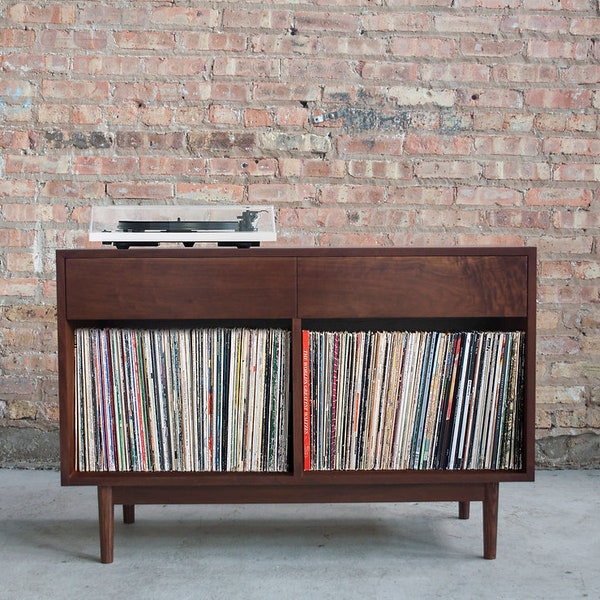 Record Cabinet - Etsy