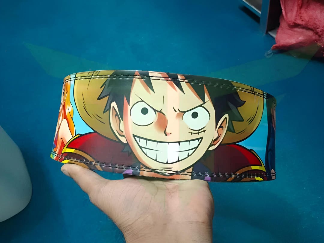 Pro Weightlifting Belt – Anime Inspired Lever Buckle Design _anime Hero ...