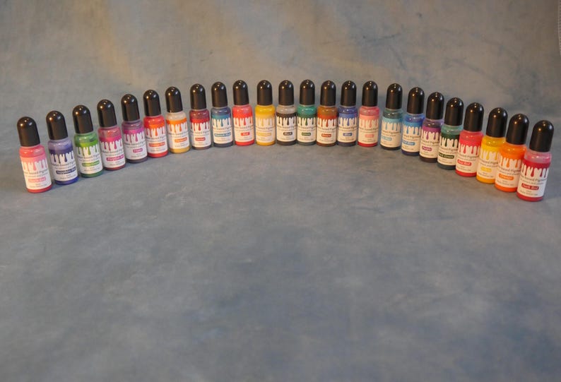 Jesmonite Pigment Set: 24 Vibrant Colors for Resin & Crafts. RPP 180 ...