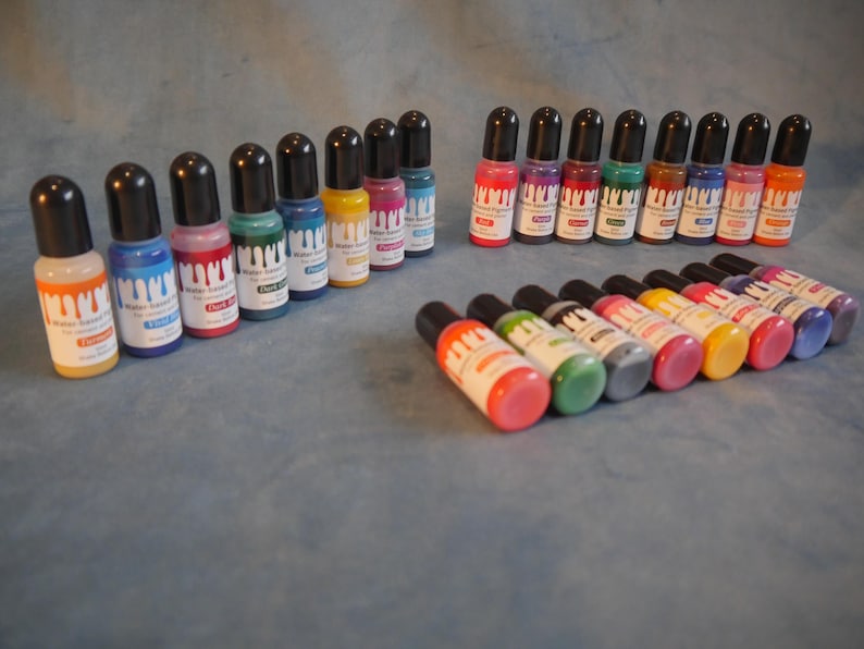 Jesmonite Pigment Set: 24 Vibrant Colors for Resin & Crafts. RPP 180 ...