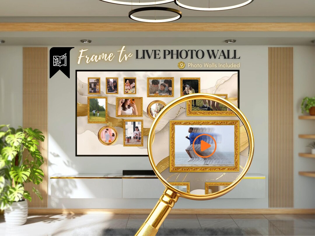 Frame TV Live Photo Wall (canva Template, Digital Download) - Etsy